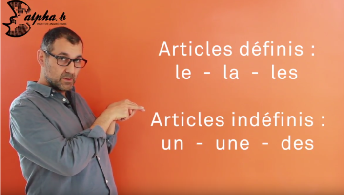 Learn French Articles "Le, la, les, un, une, des" - Free French lesson